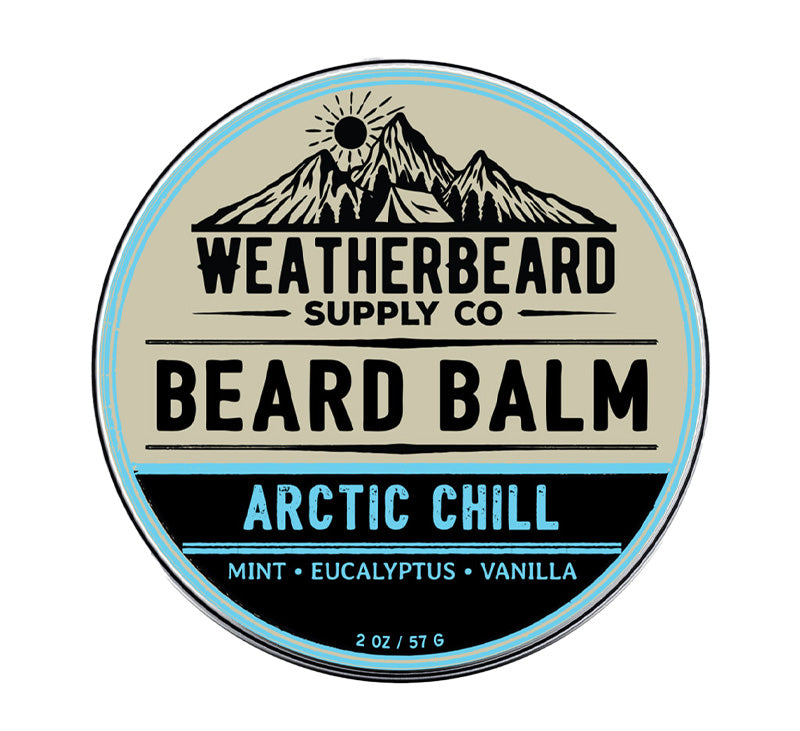 Arctic Chill Beard Balm - Mint, Eucalyptus, Vanilla - Weatherbeard ...